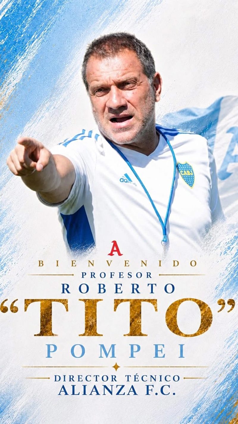 Roberto Pompei, nuevo entrenador en Alianza FC de El Salvador ¿Quién es ...